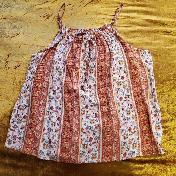 Hippie Rose | Tops | New Hippie Rose Floral Tank | Poshmark